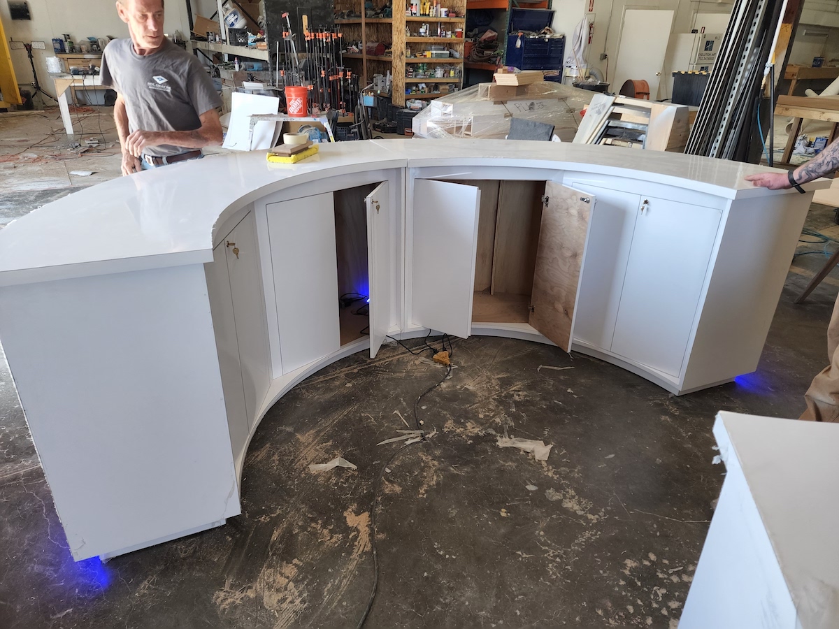 Reception Area - Evolution Carpentry LLC